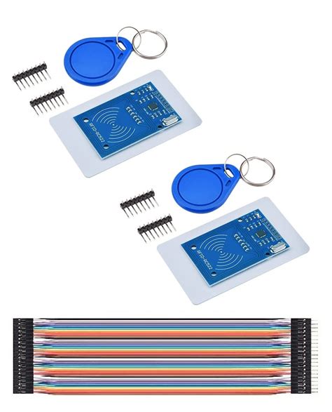 Ds Robotics® Rfid Kit Mifare Rc522 Rf Ic Card Sensor Module S50 Blank Card Key Ring With