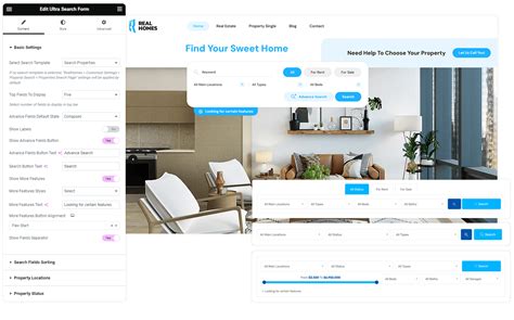 Search Builder Realhomes Real Estate Wordpress Theme