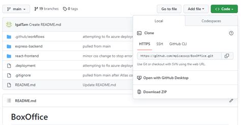 GitHub Mpicazocp BoxOffice First Repo For CSC 307 Project
