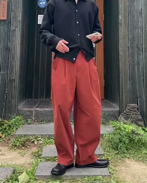 남자 코디 와이드핏 벌룬핏 투턱 치노 팬츠 남자 쇼핑몰 추천 Youtube