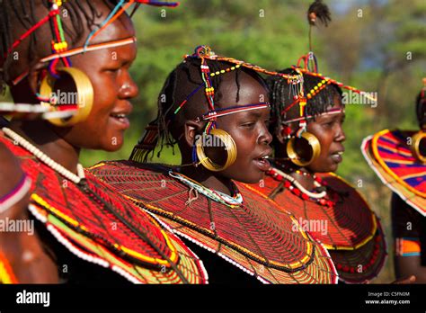 Pokot People Doing Traditional Dancing They Live In The West And