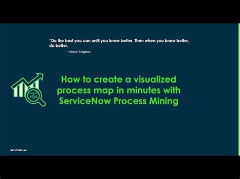 How To Create A Visualized Process Map In Minutes With ServiceNow Process Mining