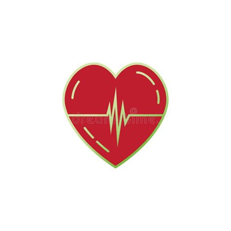Love Logo Vector Illustration Flat Design Template Stock Vector