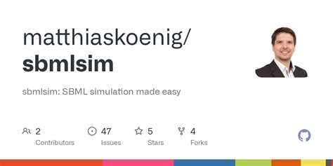 Github Matthiaskoenigsbmlsim Sbmlsim Sbml Simulation Made Easy