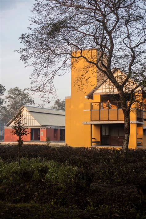 This Campus Uses A Pitched Roof Design To Connect Architecture With