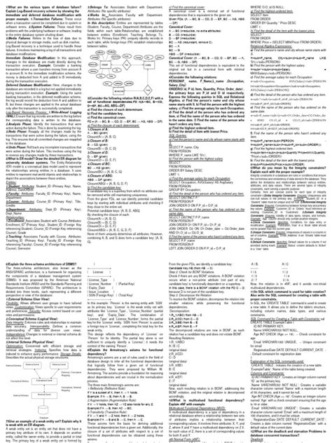 Dbms Pdf Database Index Database Transaction Dbms Pdf Database Index Database Transaction