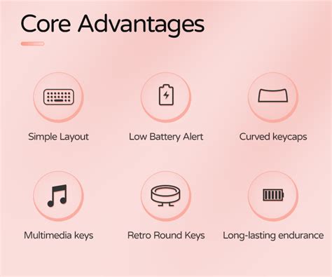 Bow Usb Wireless Keyboard K608 Mini Portable 2 4g Ergonomic 84 Keys Battery Charging Colorful