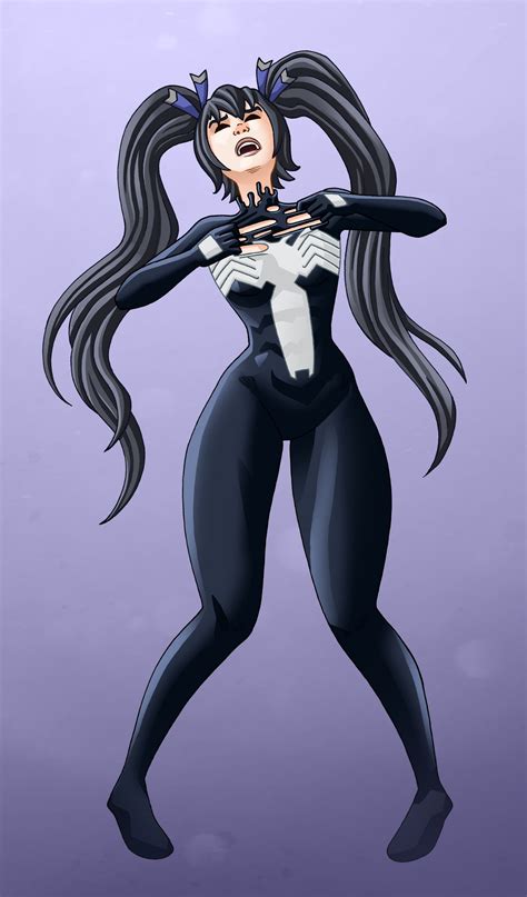 Noire Venomized By Nikoalecsovich On Deviantart