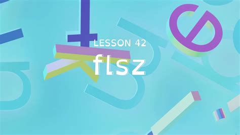 Lesson 42 FLSZ Rule UFLI Foundations Home Practice YouTube