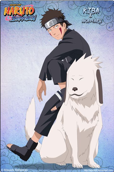 Kiba Inuzuka And Akamaru By Apostoll On Deviantart
