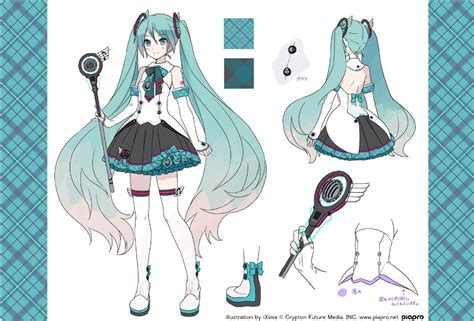 Hatsune Miku Magical Mirai 2017 Concept Art Miku Neko Miku Kawaii