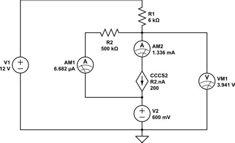 Voltage Solving For Values In An Npn Bipolar Transistor Circuit Electrical Engineering Stack
