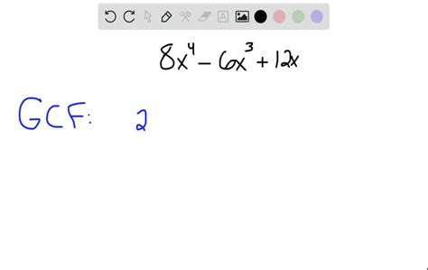 Solved Using An Example Explain How To Factor Out The Greatest Common