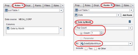Use Rank In Sas Visual Analytics To Display The Last Date Month Or Rolling Window Sas Users