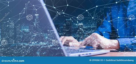 Digital Technology Internet Network Connection Big Data Digital