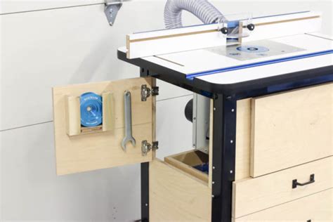 How To Modify A Steel Router Table Base To Include Storage