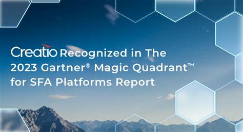 Creatio Positioned As A Challenger In The 2023 Gartner Magic Quadrant