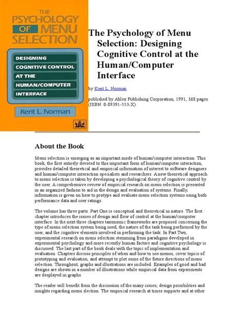 Computer Human Interface Design Pdf User Interface Human Factors And Ergonomics
