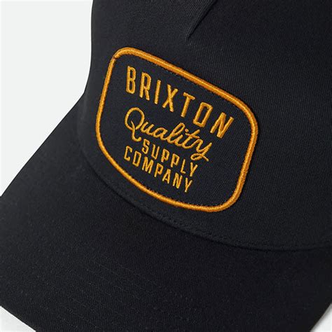 Brixton Hubal C Netplus Mp Trucker Hat Blackblack Xtreme Boardshop
