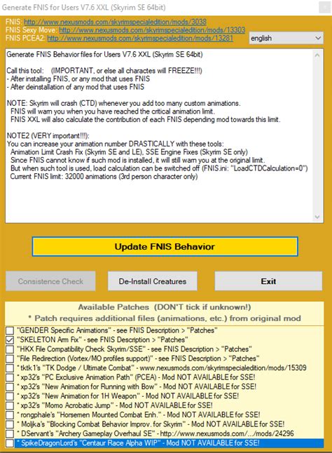 Fnis Broke After Installing Sexlab Framework Technical Support