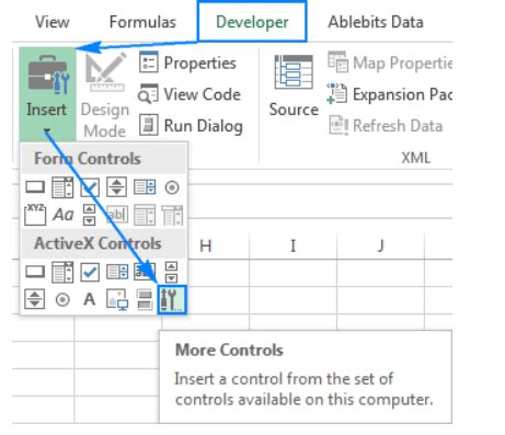 How To Insert A Calendar In Excel Step By Step Guide