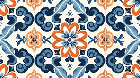 Pattern Tile Premium Ai Generated Image