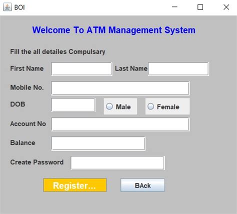 GitHub Ambadas2214 ATM Management System In This Project User First