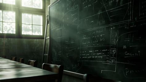 Premium Photo A Classroom Background