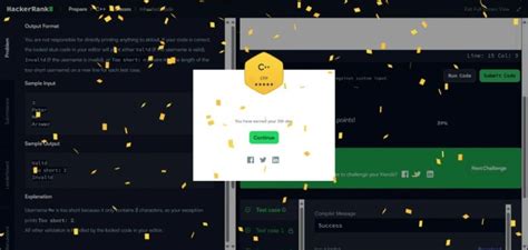 Harini Venkatesh On Linkedin Techtrio Hackerrank C Cybernaut