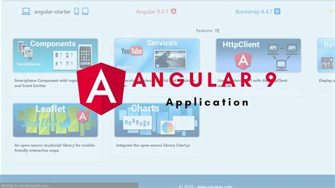 Angular 9 Application Youtube