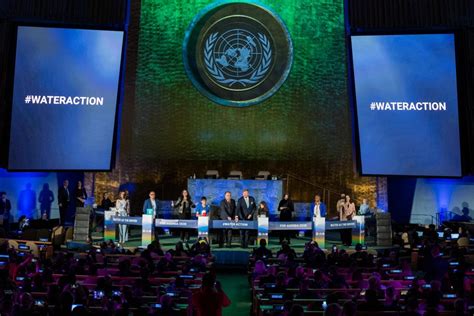 La Onu Abre La Cumbre Del Agua Pidiendo Medidas Rápidas Ante La Crisis Actual