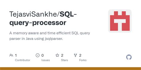 Sql Query Processormainjava At Master · Tejasvisankhesql Query Processor · Github