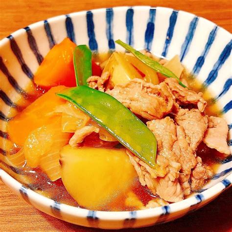 豚こま肉の肉じゃが レシピ作り方 by たまごはん 楽天レシピ