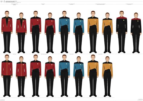 Every Star Trek Starfleet Uniform In Chronological Order Iusj