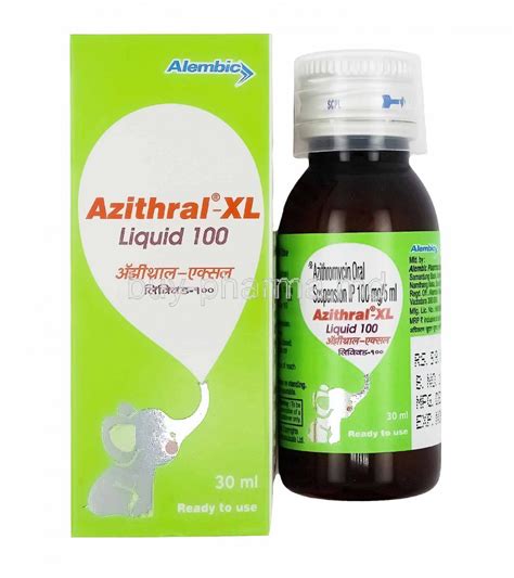Buy Azithral Xl Liquid Azithromycin Online