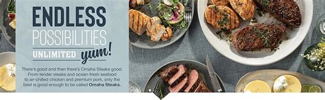 Omaha Steaks Gourmet Dinner For 2 New York Strip Steaks