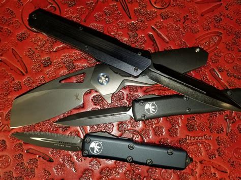 Microtech Knives Pena Knives Bökerchelette Custom Knives Tx