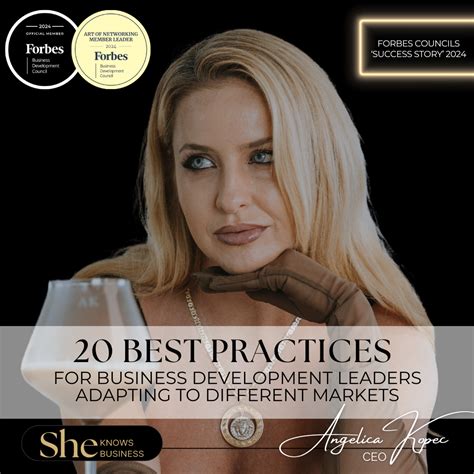 20 best practices for biz dev leaders adapting to different markets
