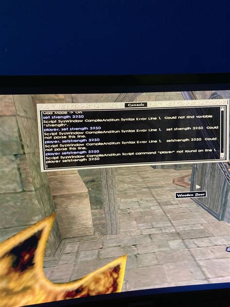 How Do I Use Console Commands In Morrowind To Up My Strength It Keeps