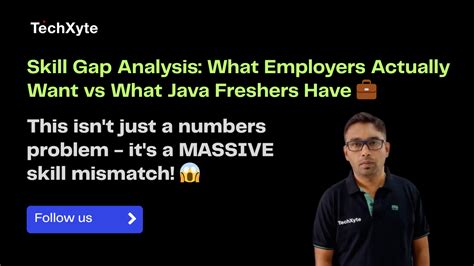 Skill Gap Analysis What Employers Actually Want Vs What Java Freshers Have