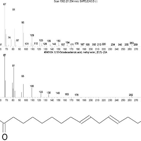 Fragmentation Pattern Of Heptacosane Using Gc Mass Download Scientific Diagram
