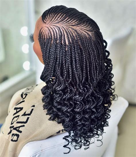 30 Braids With Curls Ideas For A Fresh Look Hair Adviser Bob Braids Hairstyles Hair Styles