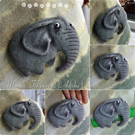 Валяные броши ДЛЯ ПРИМЕРА купить или заказать в интернет магазине на Ярмарке Мастеров ВСЕ