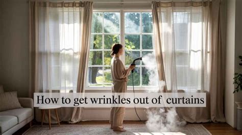 4 Powerful Ways To Get Wrinkles Out Of Curtains Fast
