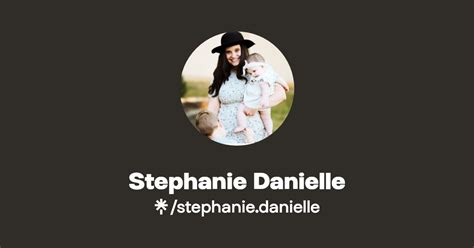 Stephanie Danielle Instagram Facebook Linktree