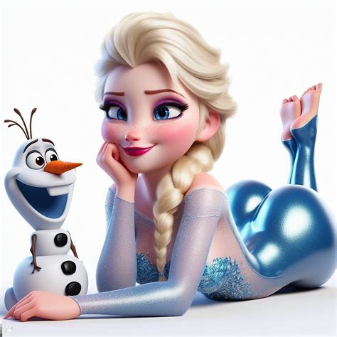 Elsa And Olaf 1 By Sombra11 On Deviantart
