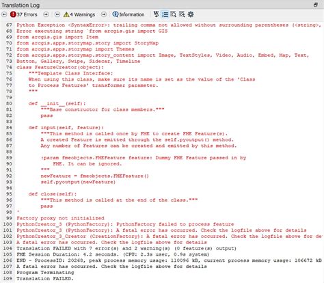 Storymaps Api In Fme Pythoncreatorpythoncaller Community