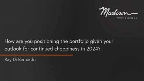 Madison Investments On Linkedin Conversation With The Pm Ray Di Bernardo By Madison Investments