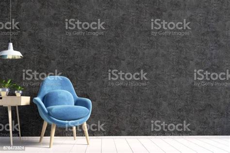 현대 커피 용 탁자 및의 자 인테리어입니다 벽을 모의 합니다 3d 그림입니다 0명에 대한 스톡 사진 및 기타 이미지 0명 가구 가정 생활 Istock