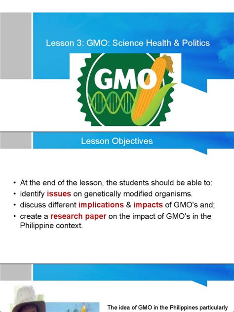 Gmo Lesson Pdf Genetically Modified Organism Genetic Engineering